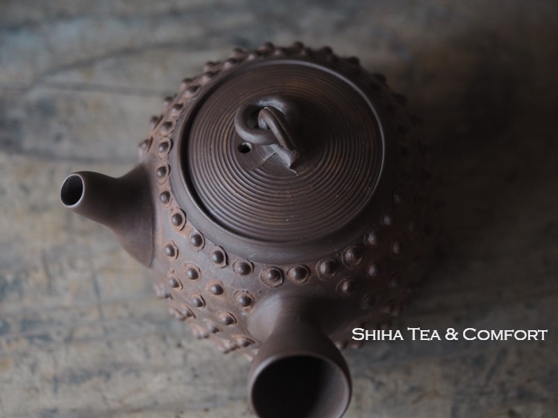 TOJU（Sugie Hirotaka）- One of Greatest Teapot Artist of Japan 陶寿鋲打仿鉄茶壺 ...
