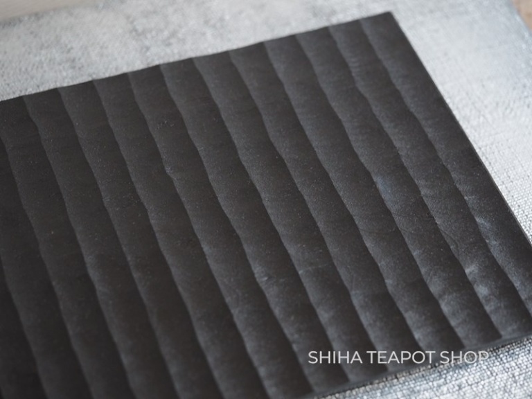 Natural Urushi Lacquer Hand Carved Black Tea Board (lines) | SHIHA ...