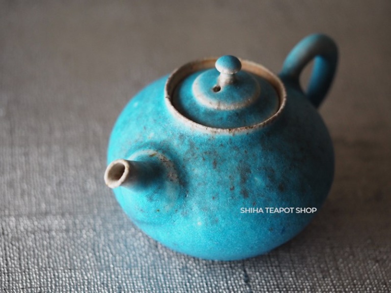 Yamada Sou Rich Blue Glaze Kyusu Teapot 山田想 | SHIHA TEAPOT SHOP ...